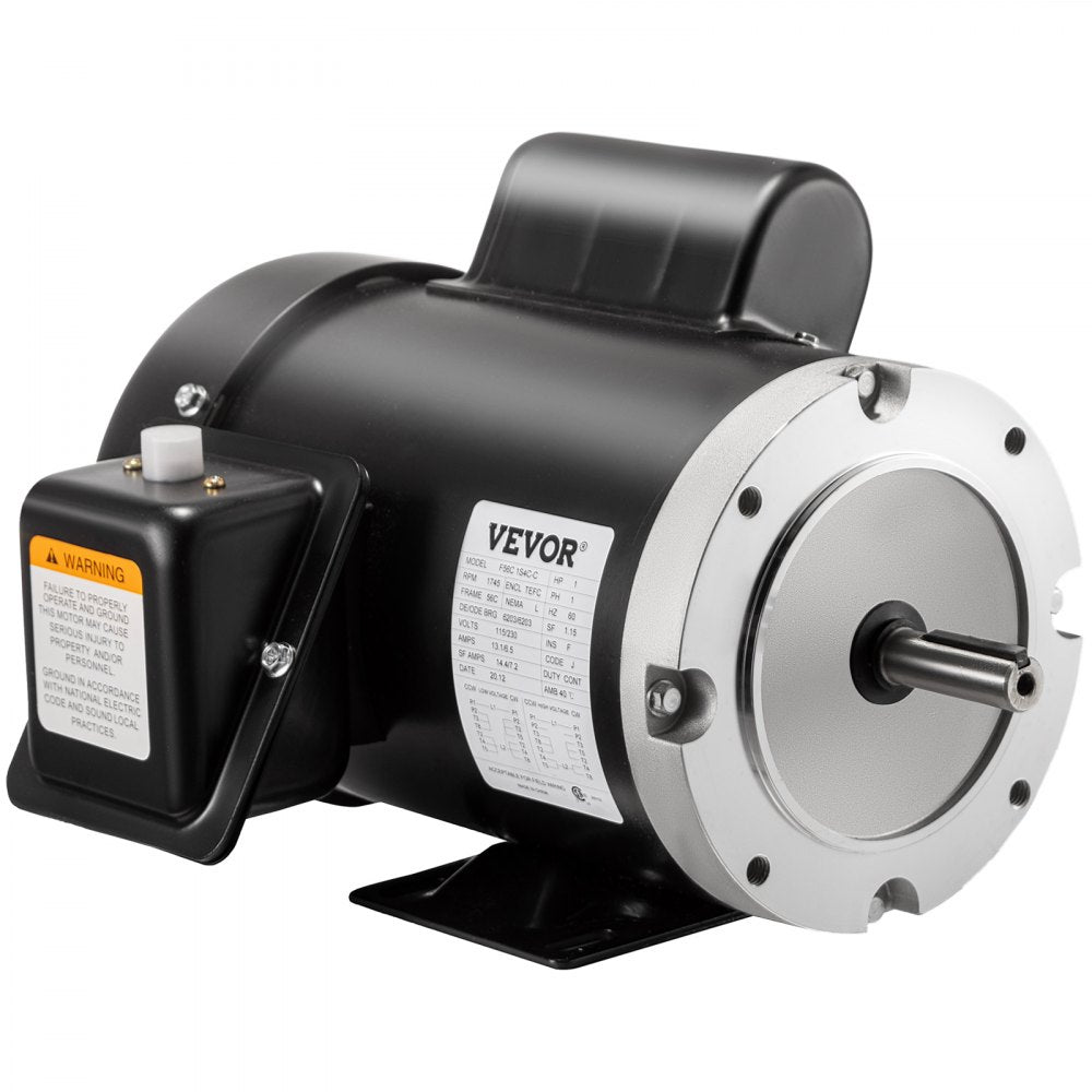 Motor Normal Monofasico 1 HP 1800 RPM